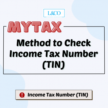 Method to check Income Tax Number - L & Co