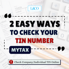 2 Methods to check Income Tax Number - L & Co