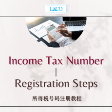 Income Tax Number Registration Steps - L & Co