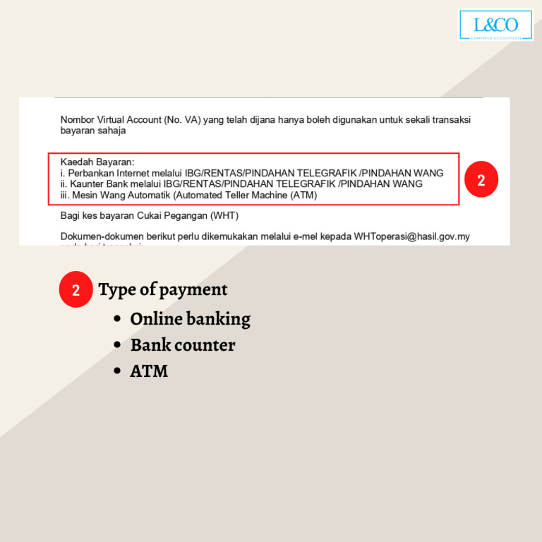 Guide to pay Withholding Tax via Electronic Telegraphic Transfer (e-TT ...