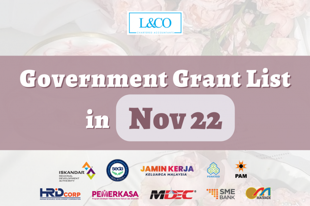 Government Grant List - L & Co