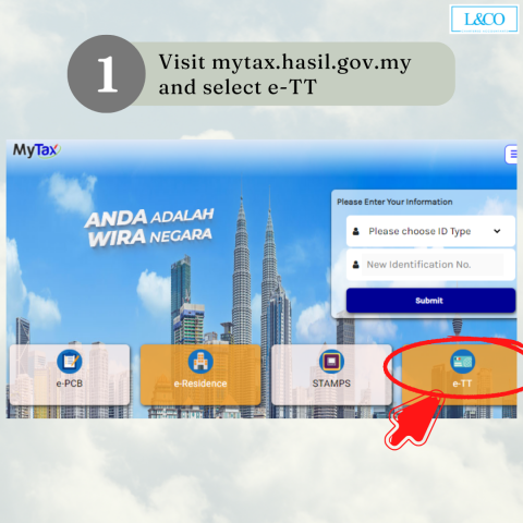 How to generate VA number via LHDN e-TT system ? - L & Co