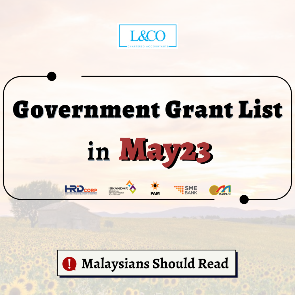 Government Grant List - L & Co