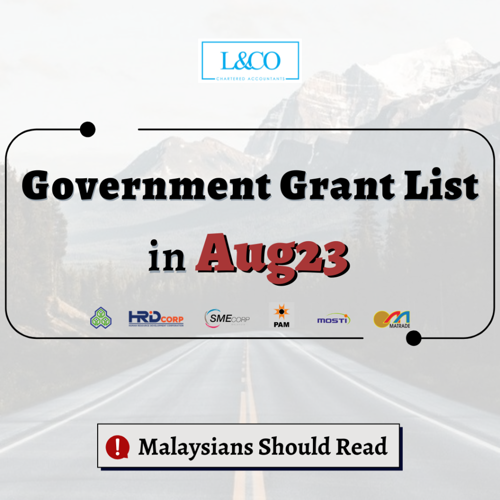 Government Grant List - L & Co