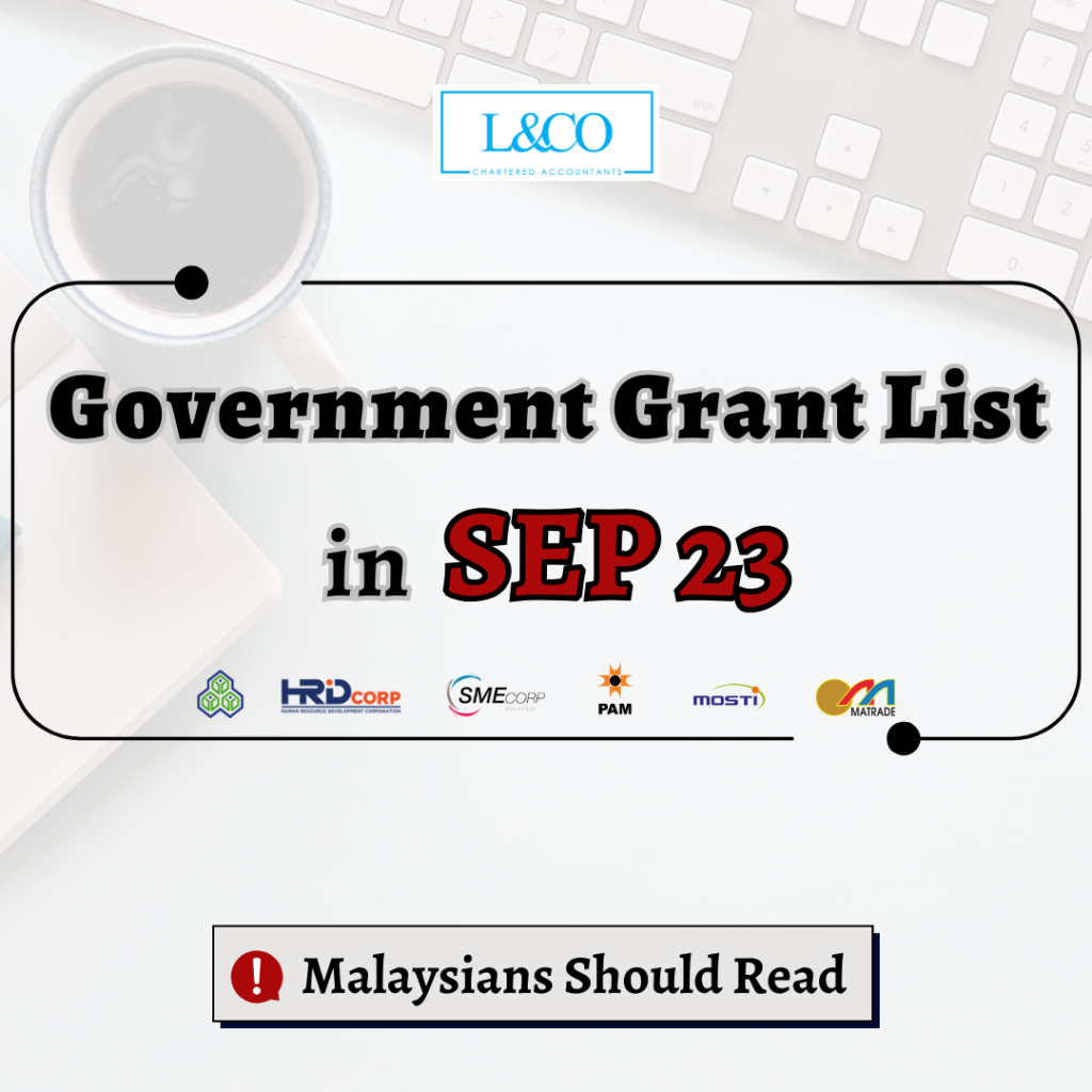 Government Grant List - L & Co