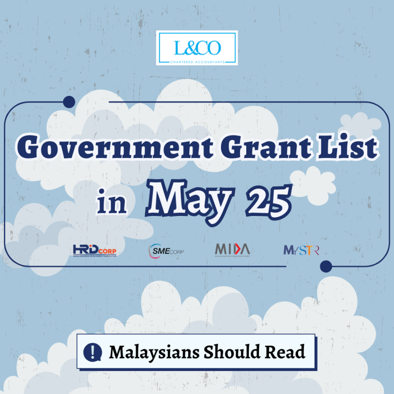Malaysia Government Grant List 2025 | May