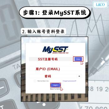 【一分钟看懂】SST线上呈报全流程 - L & Co