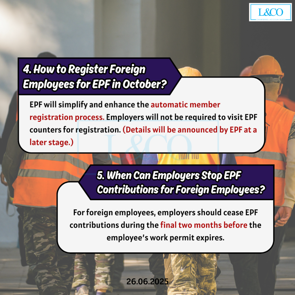 [Latest EPF Policy Update] Mandatory EPF Contributions for Foreign ...