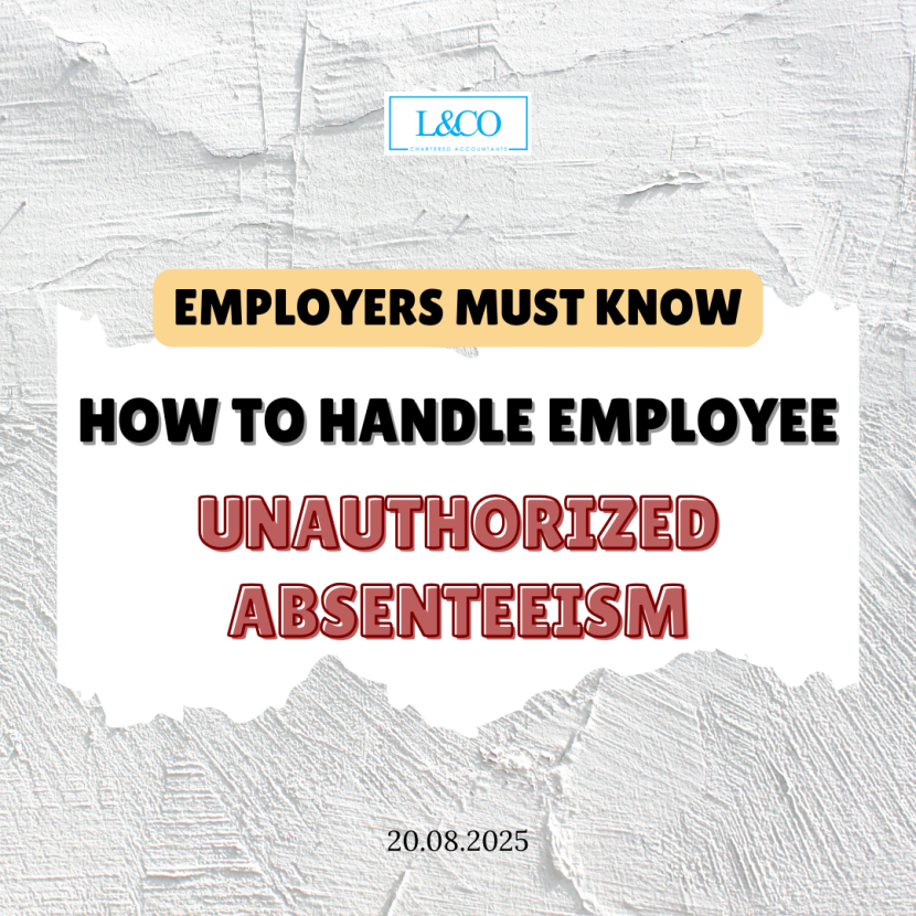 Employer’s Guide: Handling Employee Unauthorized Absenteeism - L & Co ...