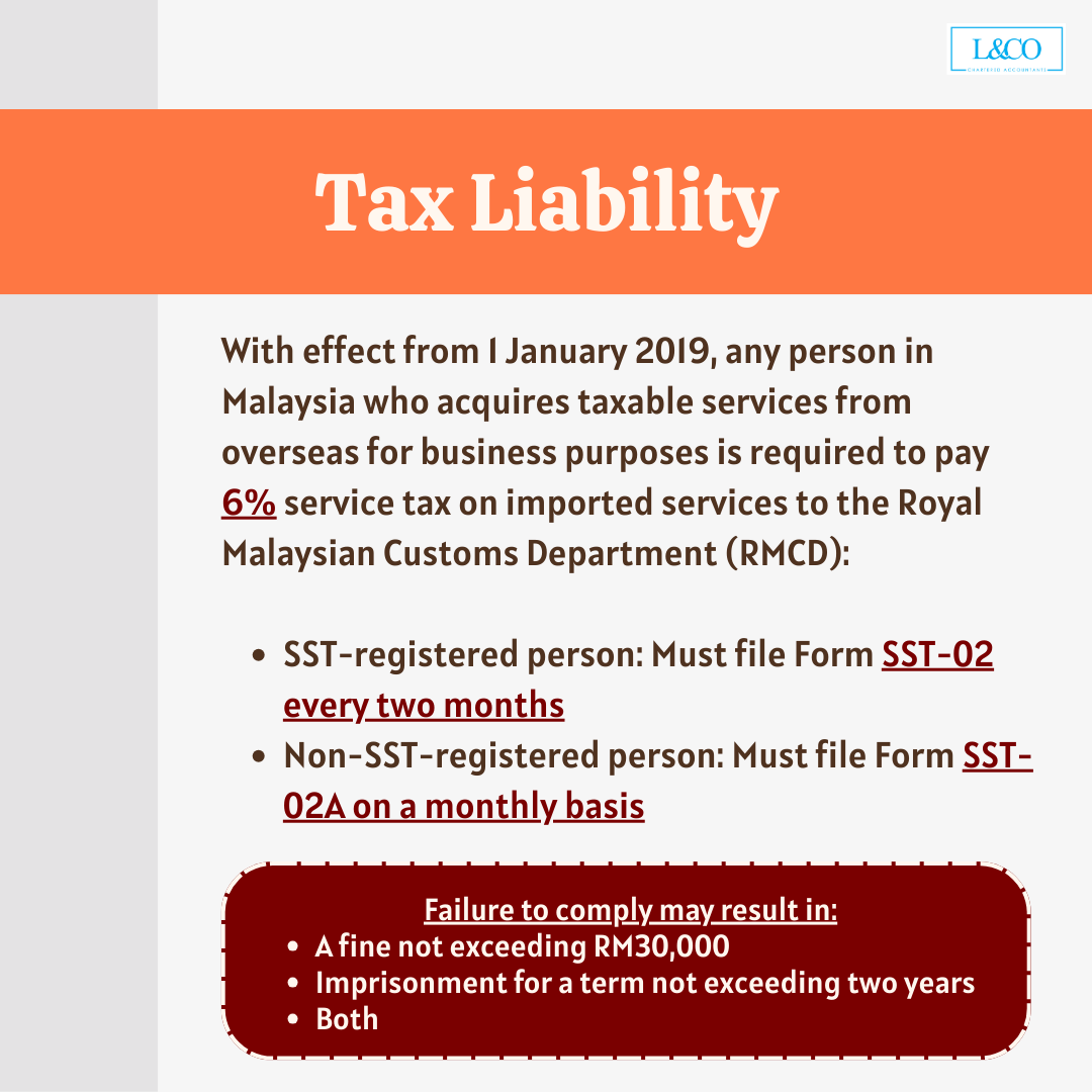 Service Tax on Imported Taxable Services Overview - L & Co Accountants