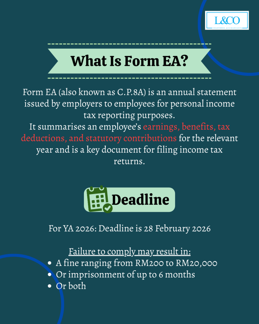 Form EA Filing Complete Guide - L & Co Chartered Accountants