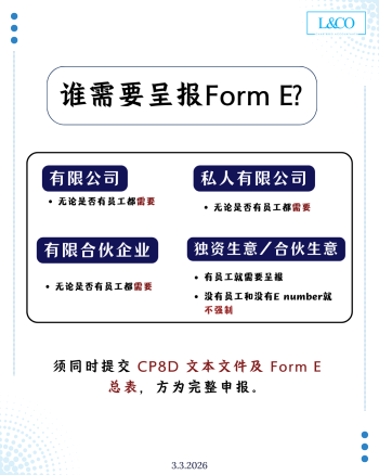 Malaysia Form E Submission Guide- L & Co Chartered Accountants
